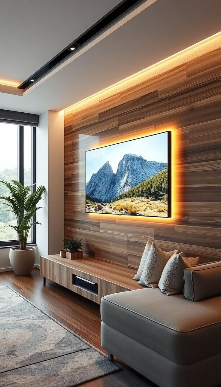 20 Innovative TV Wall Ideas That Effortlessly Blend Functionality ...